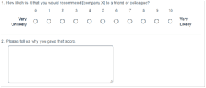Net Promoter Score Survey Design and Examples